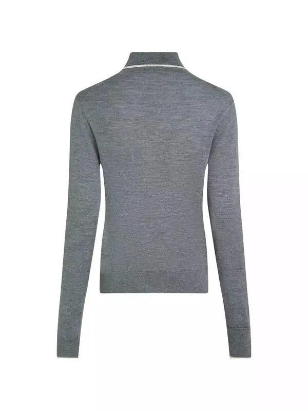 Karl Lagerfeld Wool Turtleneck Sweater