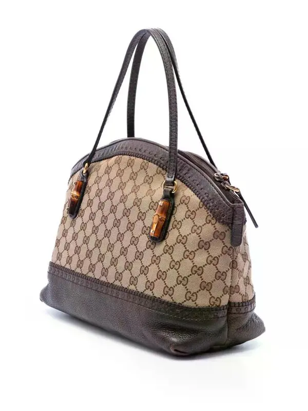 Gucci Gg Canvas Crafty Handbag