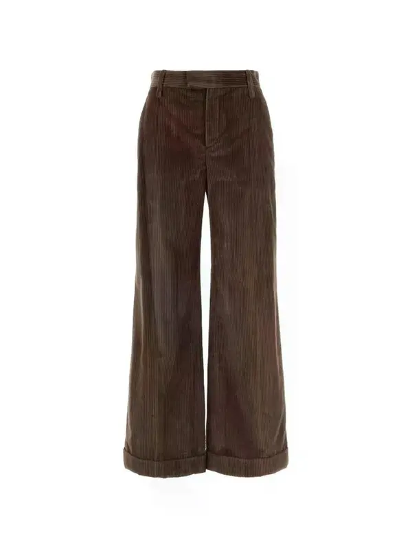 Brunello Cucinelli Corduroy Wide-leg Trousers