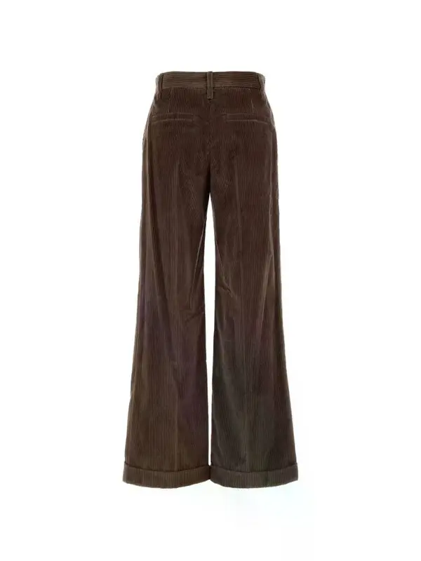Brunello Cucinelli Corduroy Wide-leg Trousers