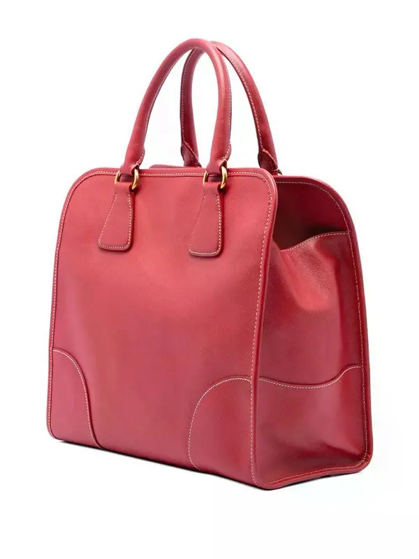 Prada Saffiano Lux Shopping Tote Satchel