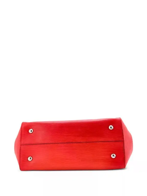 LOUIS VUITTON Epi Leather Satchel Handbag - Red