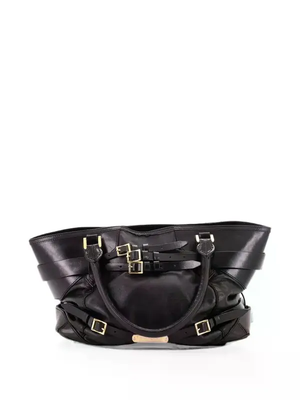 Burberry Bridle Lynher Leather Medium Tote Bag