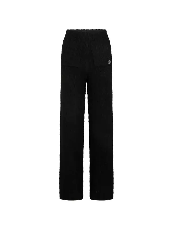 Karl Lagerfeld Sequin Embellished Bouclé Trousers - Black