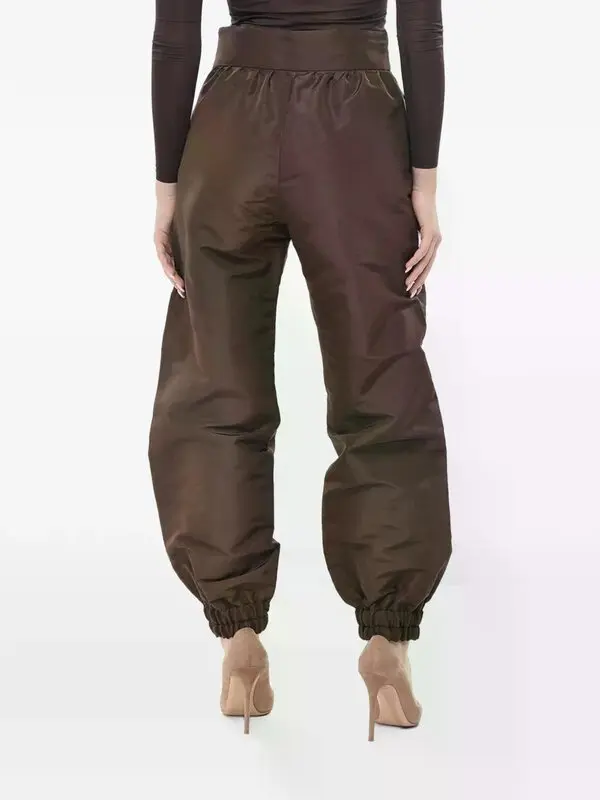 SUPER BLOND Silk Organza Balloon Trousers