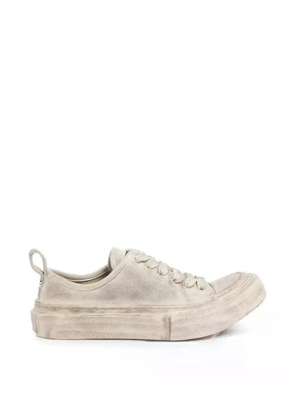 ANN DEMEULEMEESTER Distressed-finish Sneakers