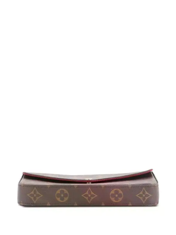 LOUIS VUITTON Monogram Canvas Felicie Pochette - Brown
