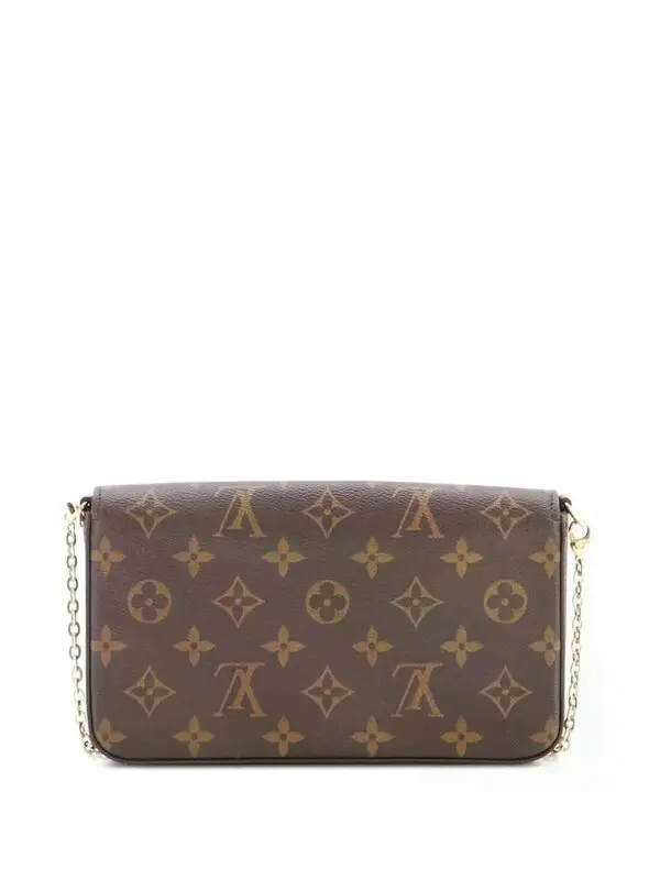 LOUIS VUITTON Monogram Canvas Felicie Pochette - Brown