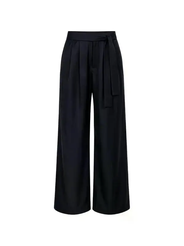 Dusan Belted Wide-leg Trousers