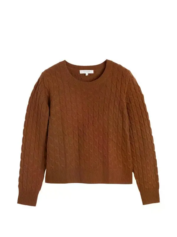 Chinti & Parker Cable-knit Cashmere Sweater