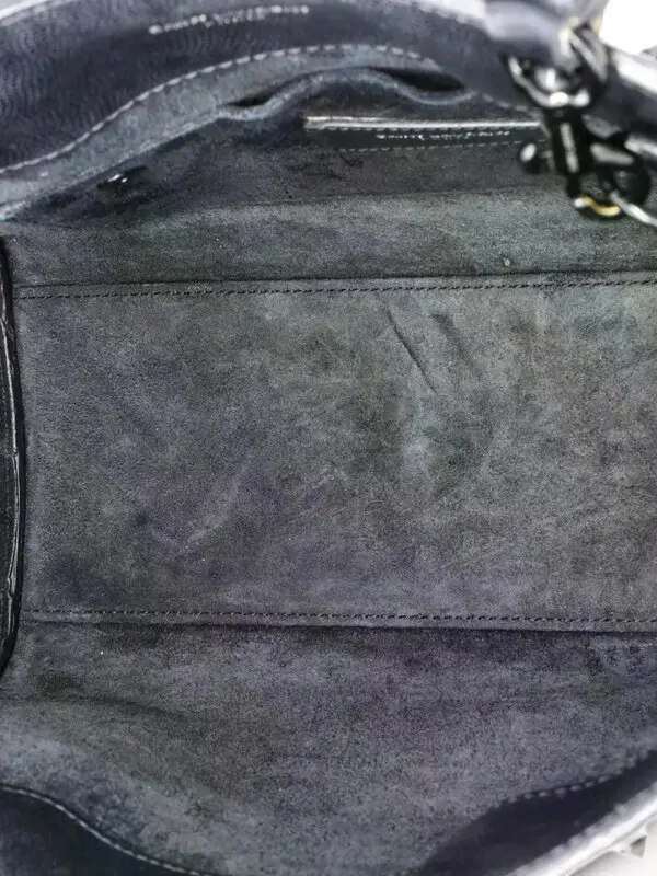 Saint Laurent Studded Leather Nano Tote Bag