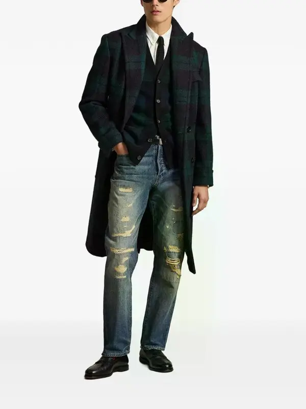 Polo Ralph Lauren Blackwatch Check V-neck Cardigan
