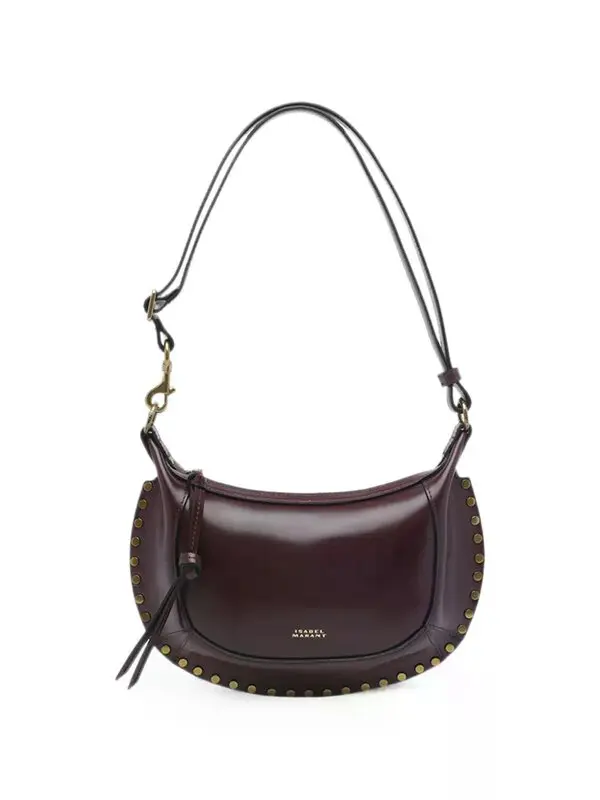 Isabel Marant Étoile Oskan Moon Shoulder Bag In Soft Leather