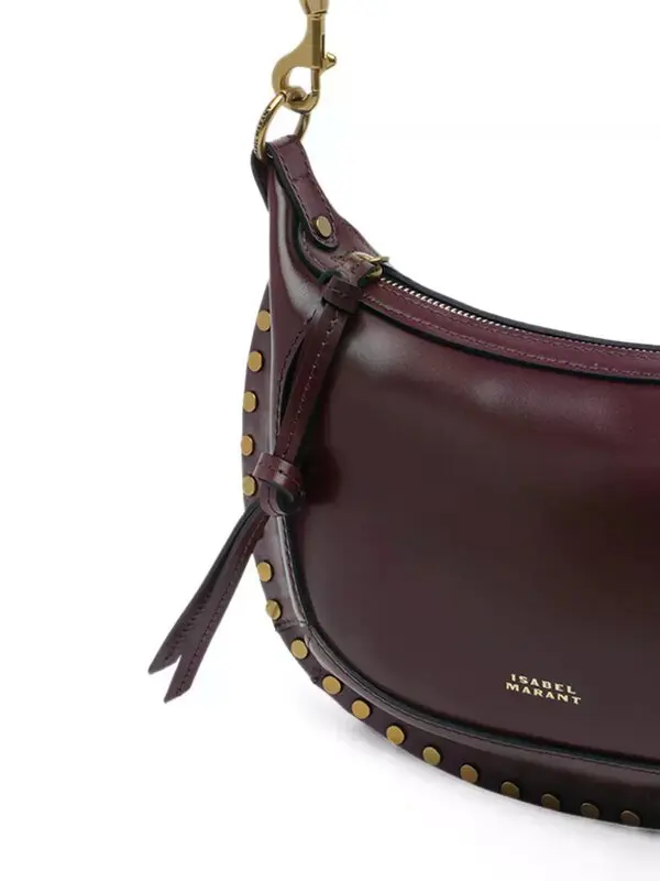 Isabel Marant Étoile Oskan Moon Shoulder Bag In Soft Leather