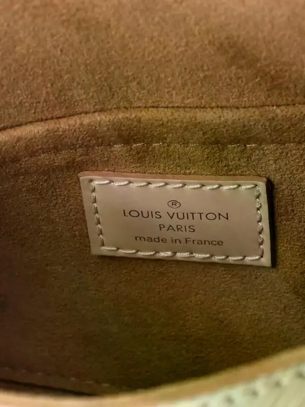 LOUIS VUITTON Cluny Top Handle Bag Epi Leather Mini Satchel - Neutrals