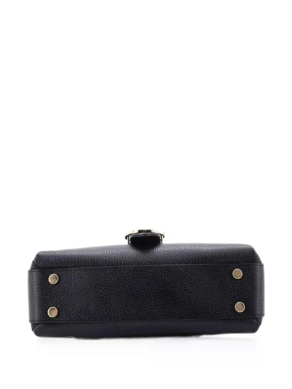 Gucci Interlocking Top Handle Bag Leather Small Shoulder Bag