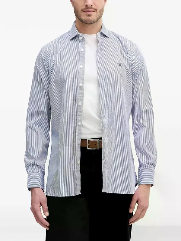 HACKETT LONDON Logo-embroidered Shirt