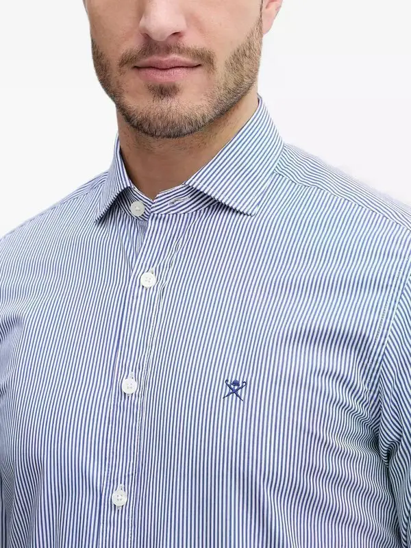 HACKETT LONDON Logo-embroidered Shirt