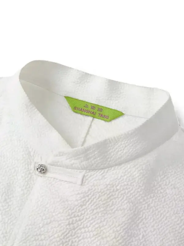 Shanghai Tang Tang Frog-fastening Shirt