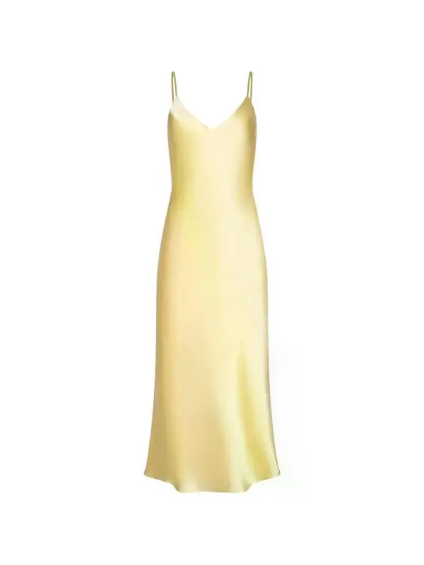 L'Agence Seridie Silk Slip Dress