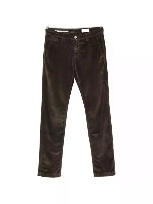 Jacob Cohen Belt-loops Corduroy Trousers