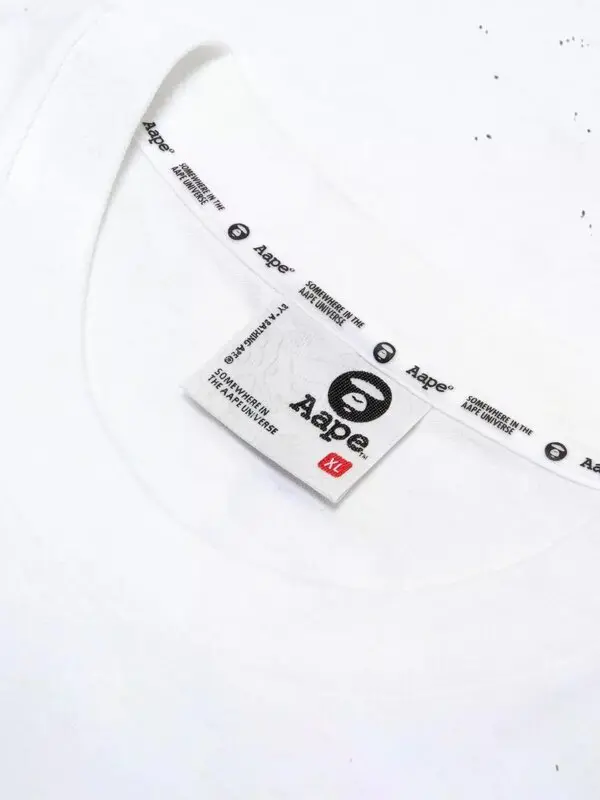 AAPE BY *A BATHING APE Moonface Graphic-print T-shirt