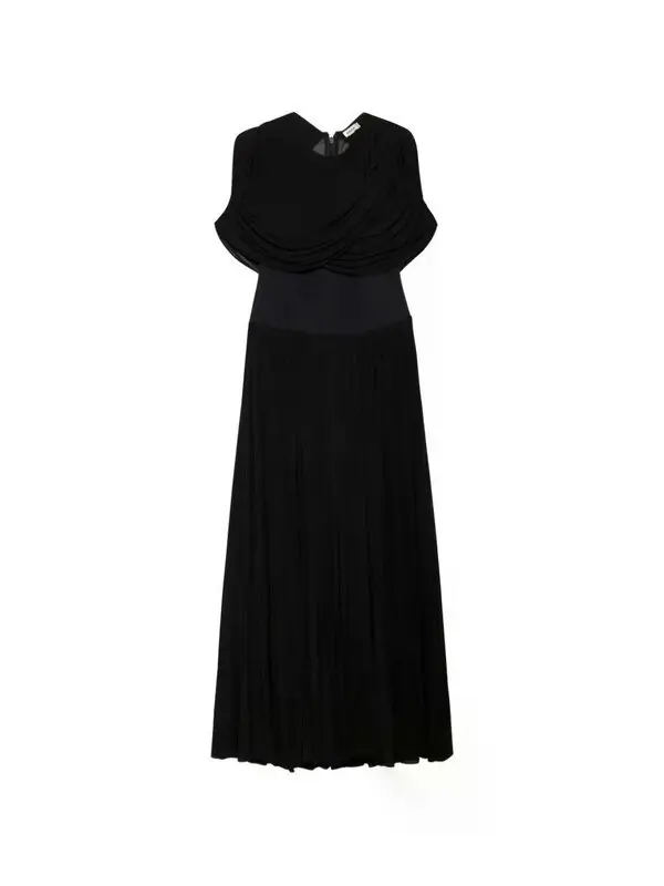 Simkhai Nancie Draped-jersey Maxi Gown - Black