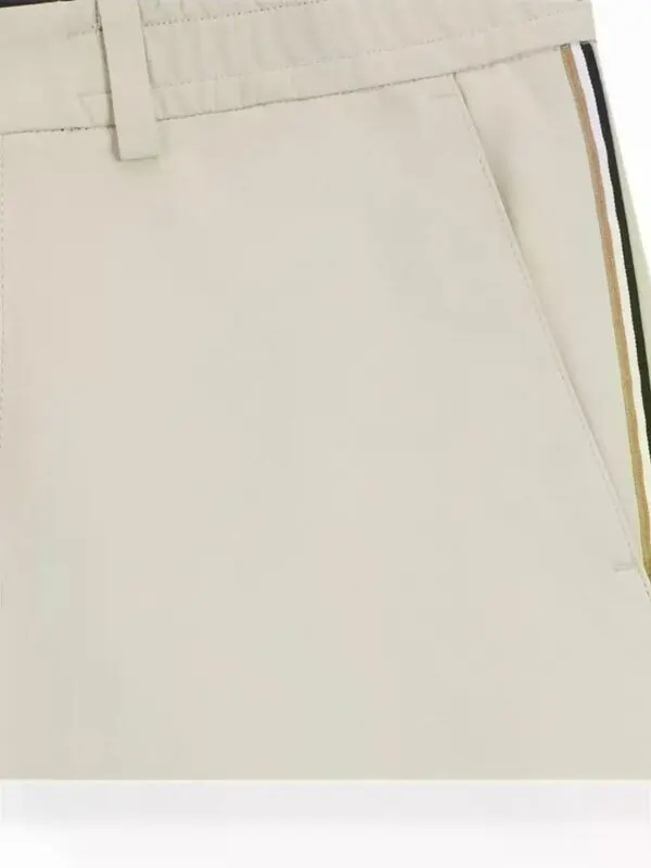 BOSS Logo-patch Side-stripe Shorts
