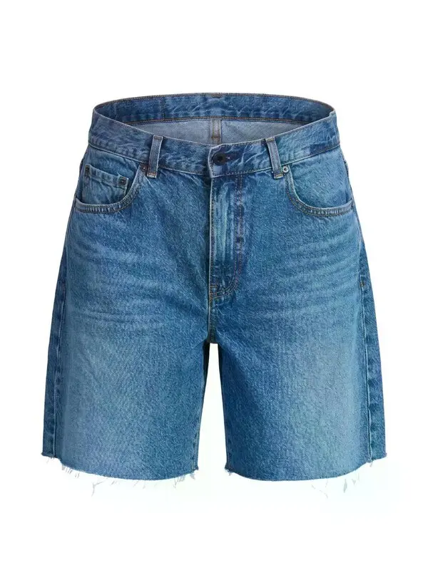 ASKK NY Sloop Raw-hem Jeans Shorts