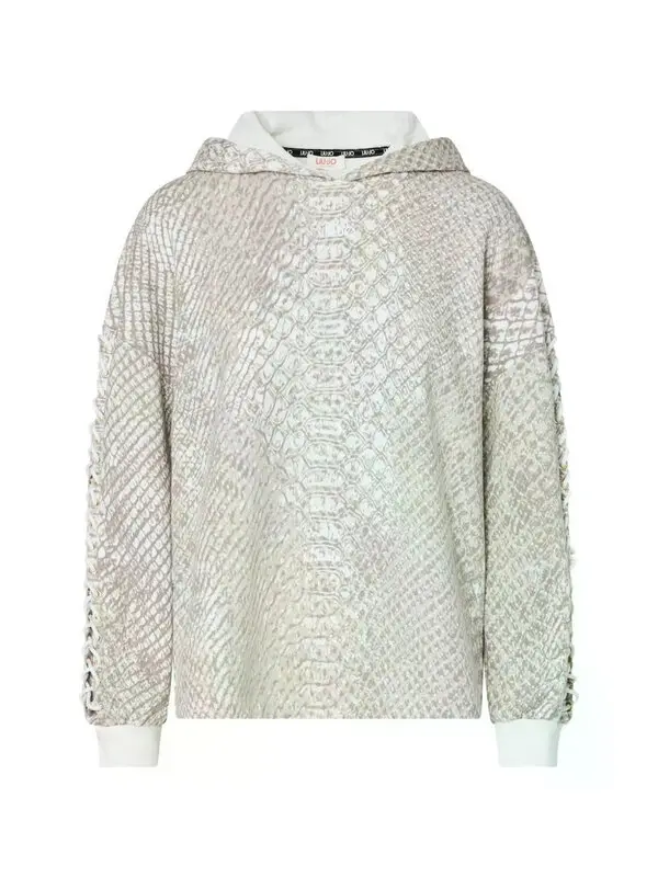 Liu Jo Sweatshirt With Animal Print