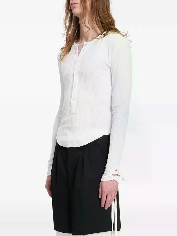 ANN DEMEULEMEESTER Pointelle T-shirt