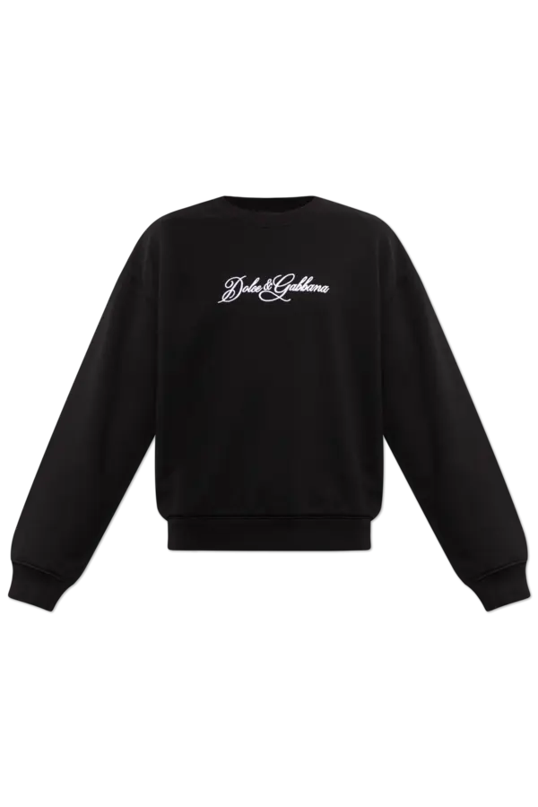 Dolce & Gabbana Sweatshirt With Embroidered Logo