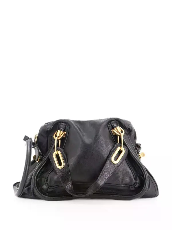 Chloé Paraty Top Handle Bag Leather Medium Satchel
