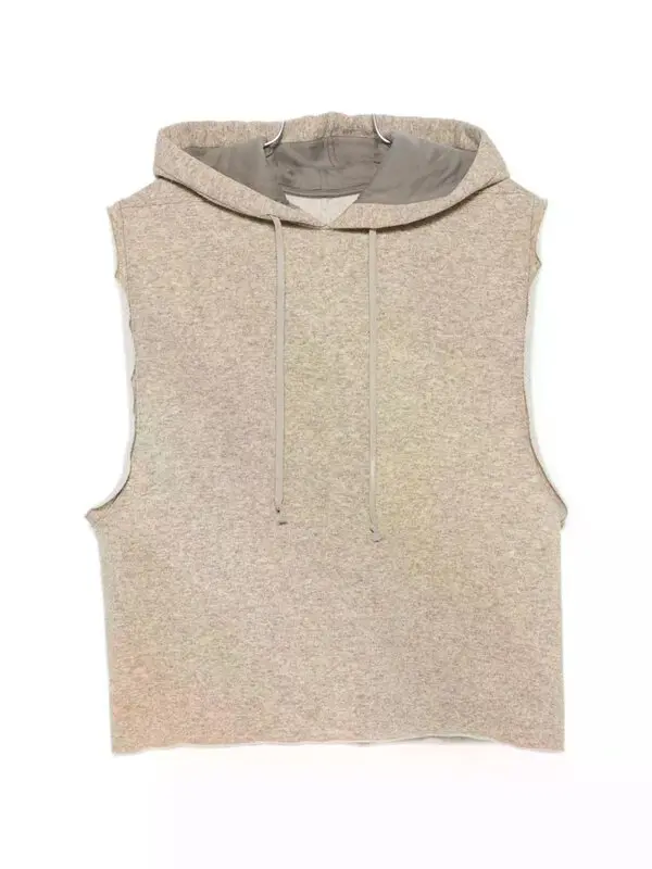 Rick Owens Sleeveless Hoodie Vest