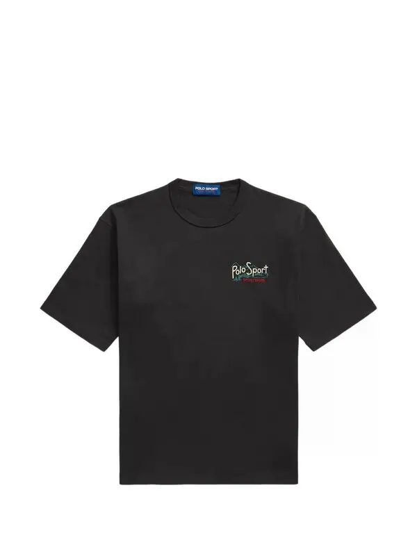 Polo Ralph Lauren Relaxed Fit Cotton T-shirt With Embroidered Graphic