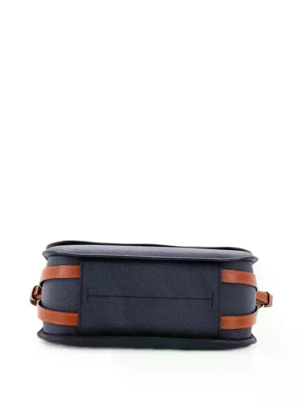 Hermès Harnais Epsom And Tadelakt Shoulder Bag