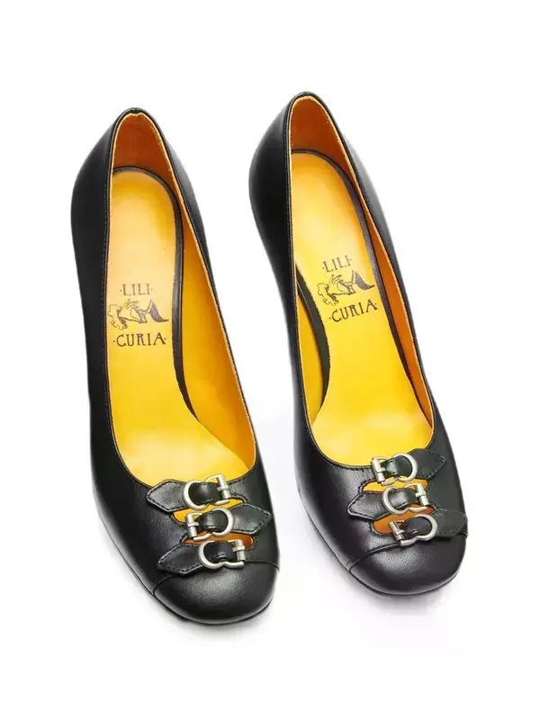 LILI CURIA Babette Buckle-detail Pumps
