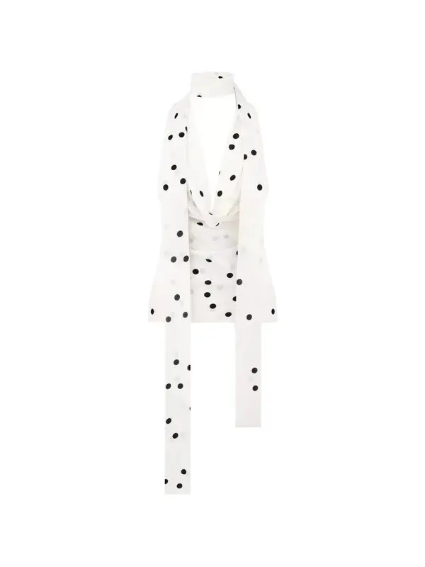 Anna October Agnes Polka-dot Top