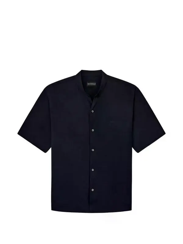 Emporio Armani Shirt In Cotton Jersey With Regular Fit