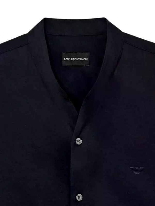 Emporio Armani Shirt In Cotton Jersey With Regular Fit