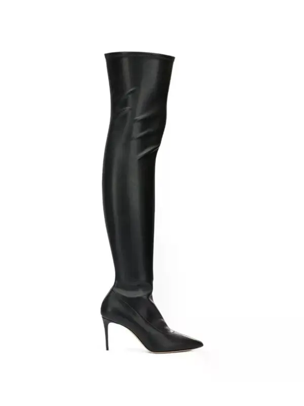 Casadei Pointed-toe Over-the-knee Boots