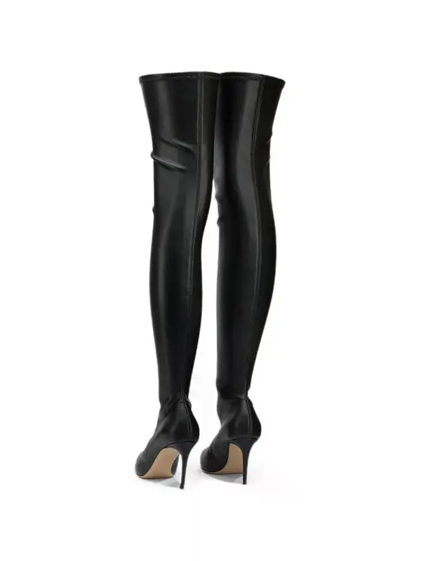 Casadei Pointed-toe Over-the-knee Boots