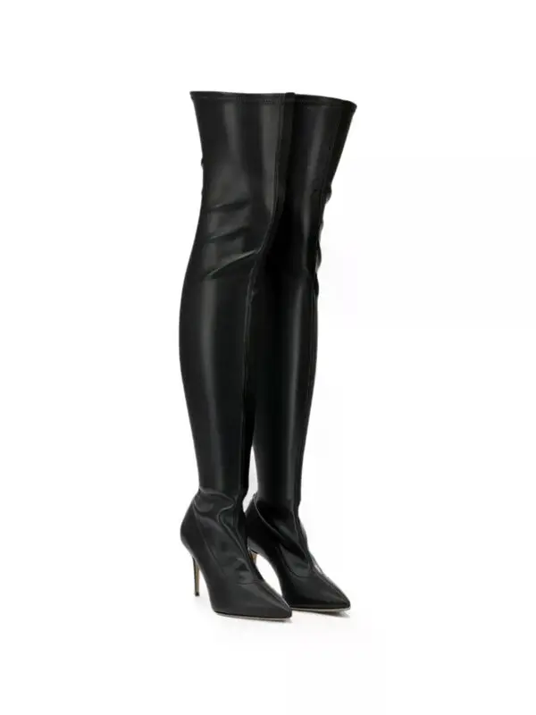 Casadei Pointed-toe Over-the-knee Boots