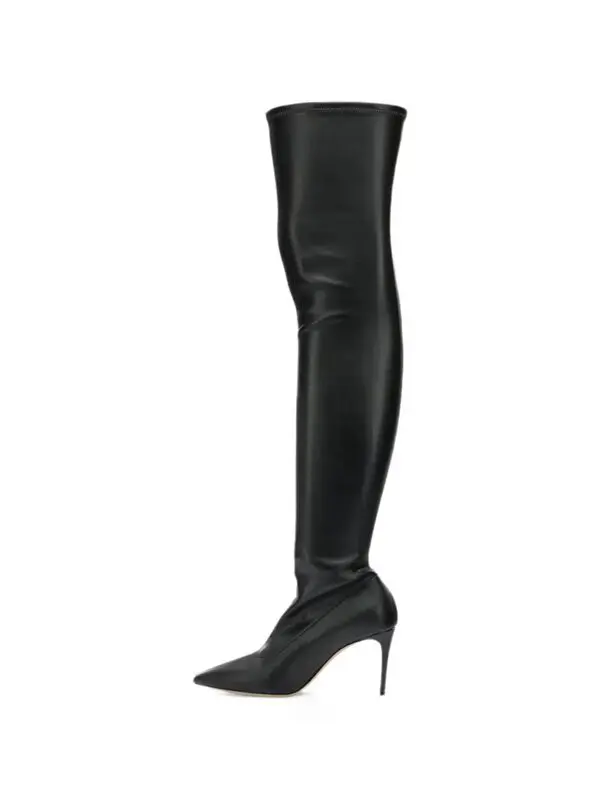 Casadei Pointed-toe Over-the-knee Boots