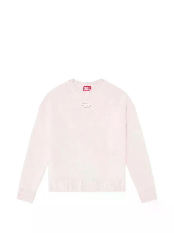 DIESEL® Jumper In Wool And Alpaca Blend - Pink