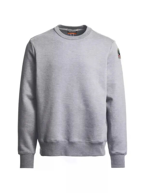 PARAJUMPERS Logo-patch Sweater - Grey