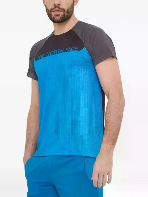The North Face Logo-print Panelled T-shirt