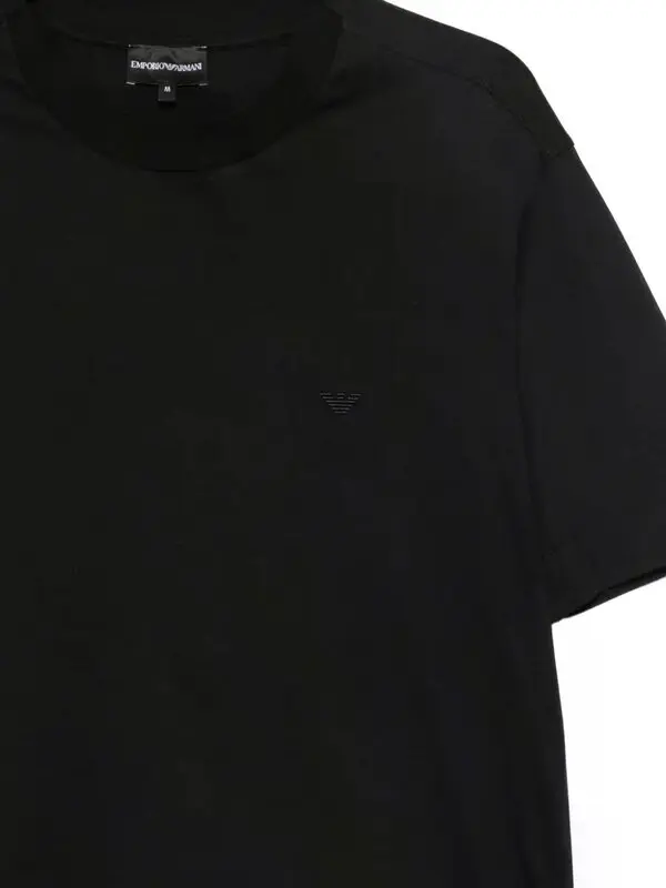 Emporio Armani Logo-embroidered T-shirt