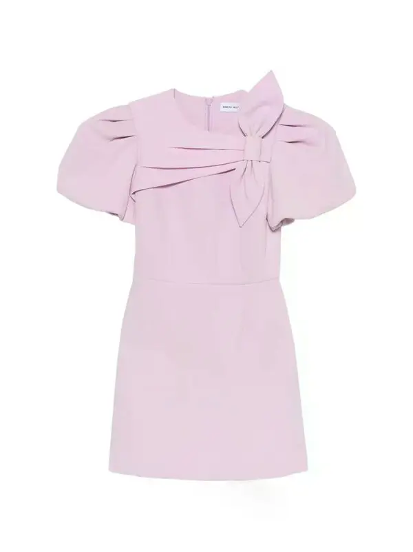 Rebecca Vallance Yolanda Puff Sleeve Mini Dress - Purple