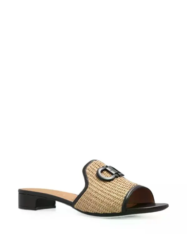 FERRAGAMO Gancini-ornament Sandals